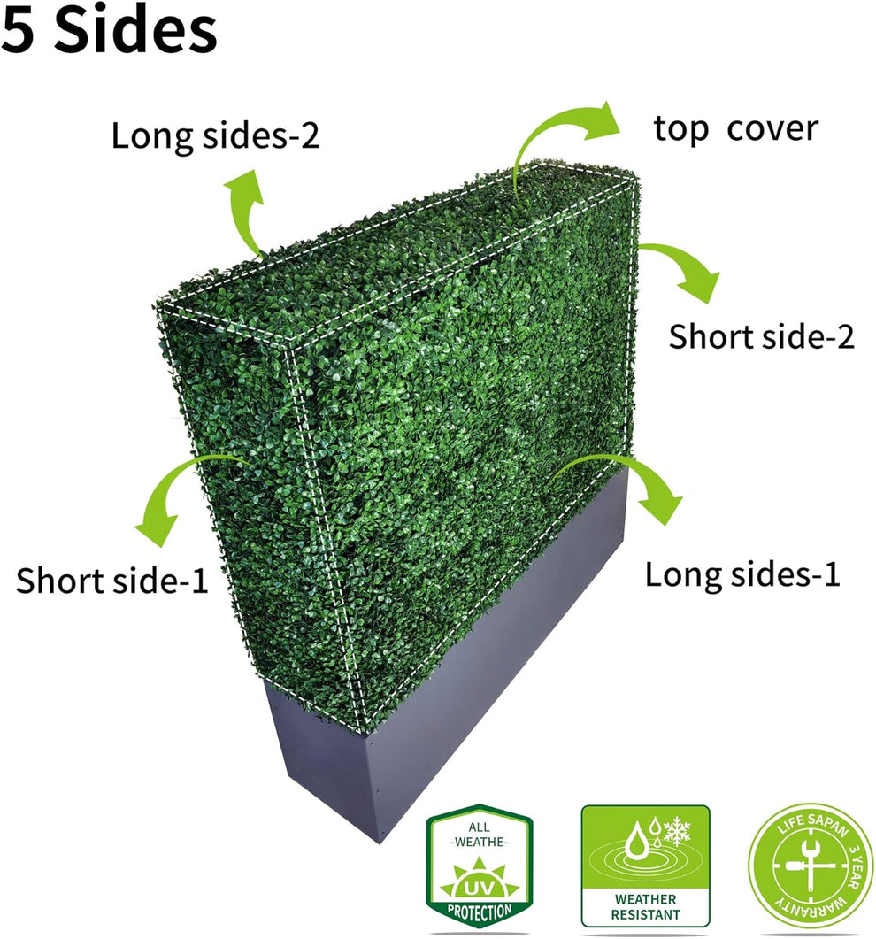 artificial boxwood hedge 、privacy hedge、 artificial hedge、hedge wall ...