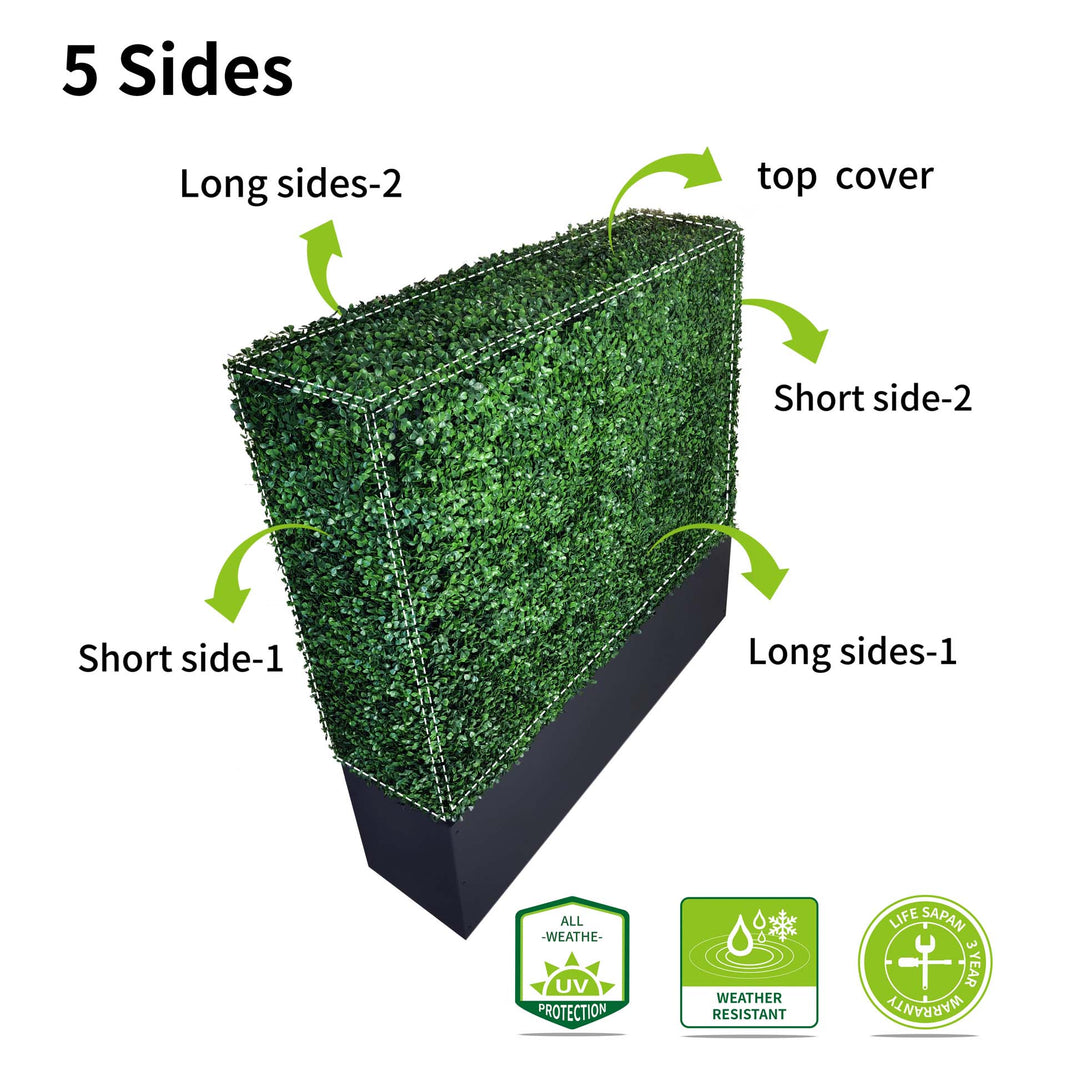 Premium Artificial Hedge Walls | AGPL Hedge - Durable & Easy Install
